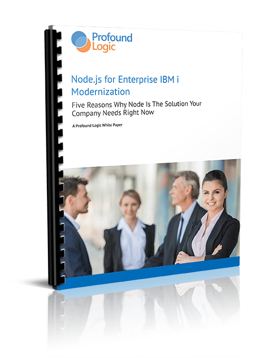 Node.js for Enterprise IBM i Modernization